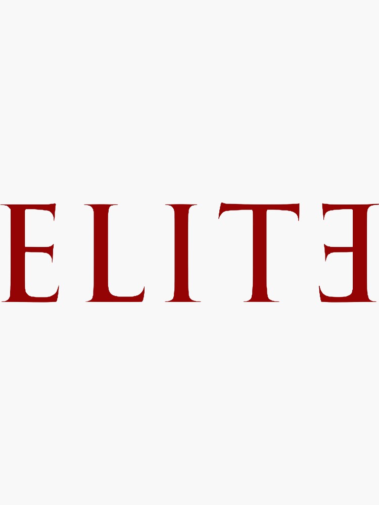 "Elite - Logo" Sticker for Sale by TodoSeries | Redbubble