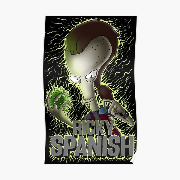 "Ricky Spanish COVID-19" Poster by SimpleT-S | Redbubble