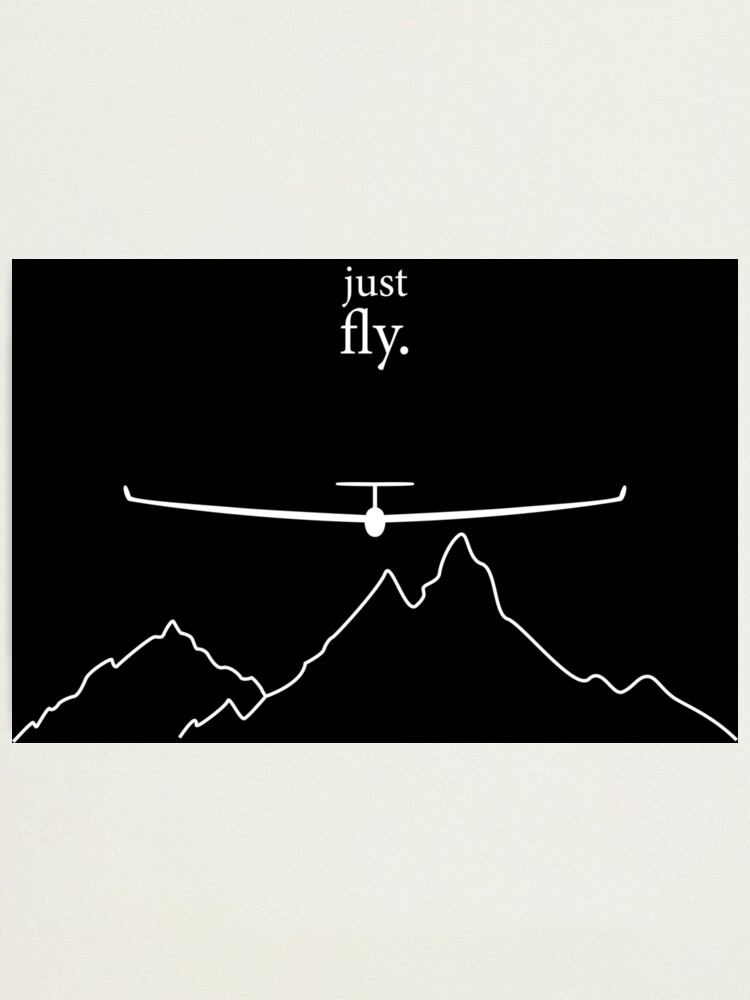 "Just Fly By Glinder Design" Photographic Print by avionbubble | Redbubble
