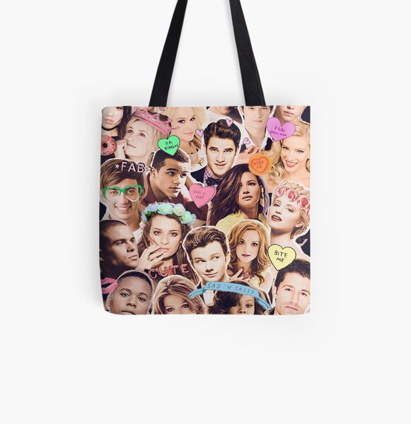 "glee cast collage" Tote Bag for Sale by Beatlemily | Redbubble