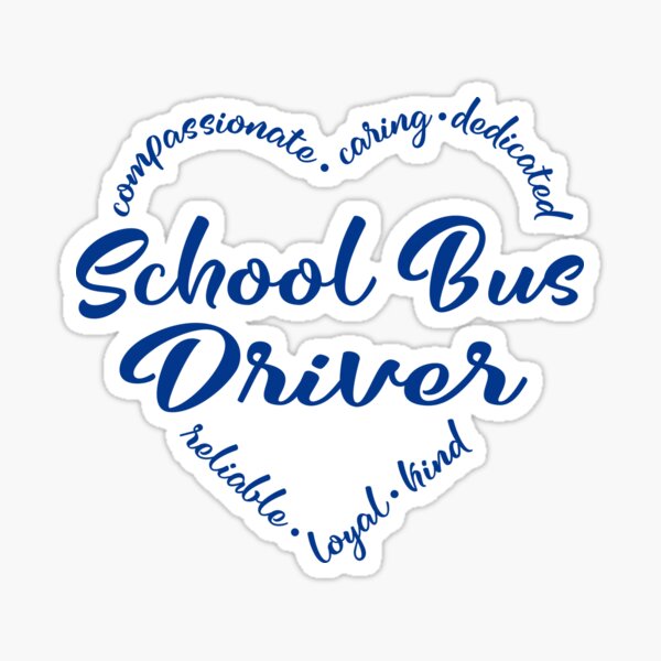 "Schoolbus driver, school bus driver, back to school, summer, yellow ...