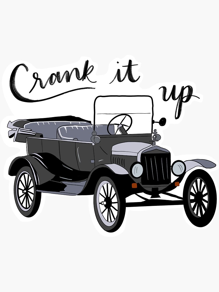 "Model T" Sticker by themadelinerock | Redbubble
