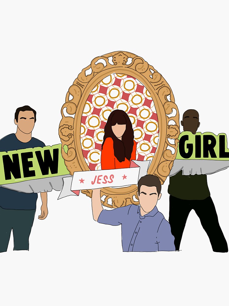 "It's Jess" Sticker for Sale by Molski | Redbubble