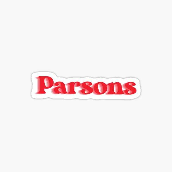 "Parsons - Parsons School of Design - The New School" Sticker by ...