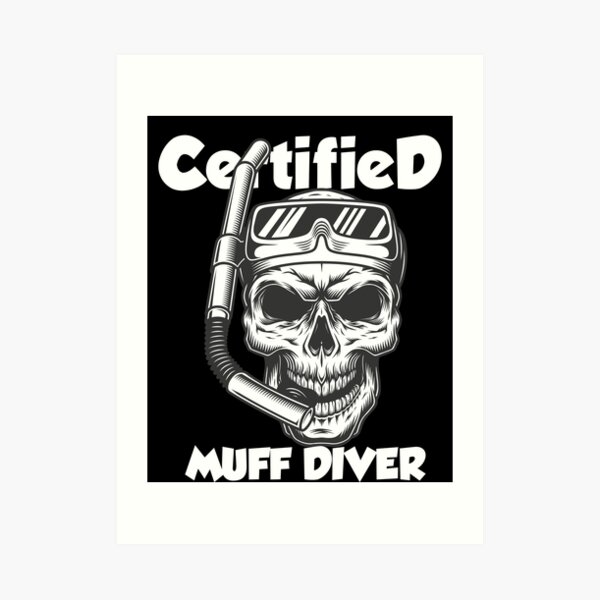 Muff Diving Wall Art | Redbubble