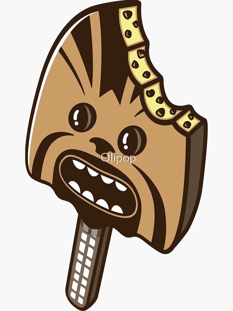 "Wookie Cookie Pattern" Sticker for Sale by Olipop | Redbubble