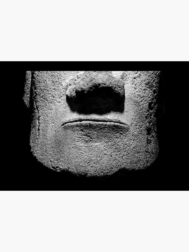 "Easter Island Moai Statue Face" Mask for Sale by fizzypoptees | Redbubble