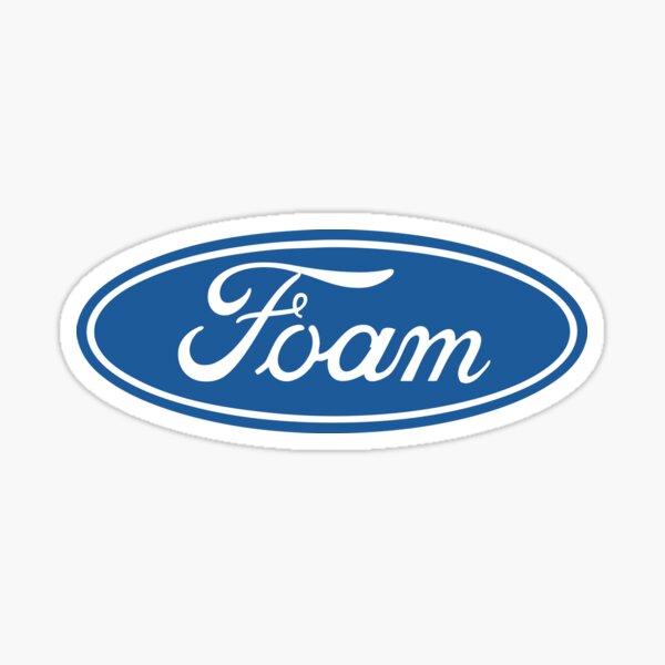 "Foam" Sticker for Sale by schvice | Redbubble