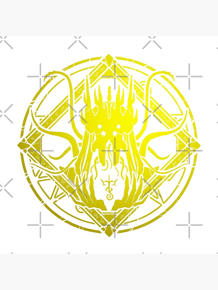 Lámina artística «El Rey de Amarillo - Hastur - Diseño de círculo» de ...