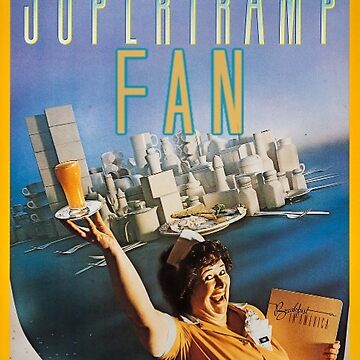 "Supertramp Fan" Sticker for Sale by gimlitiki | Redbubble