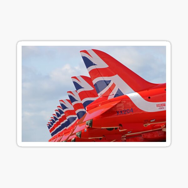 "The Red Arrows RIAT 2015 3" Sticker for Sale by Arrowman | Redbubble