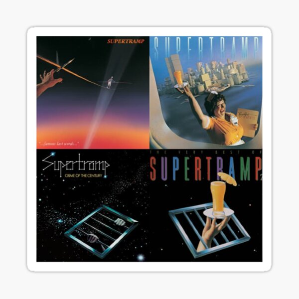 "Supertramp Album Art" Sticker for Sale by gimlitiki | Redbubble