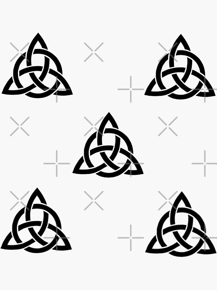 "5 small Celtic knots " Sticker by manrosem | Redbubble