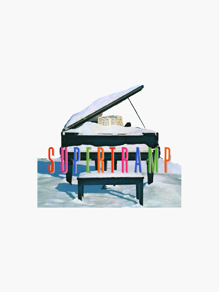 "Supertramp Art" Sticker for Sale by gimlitiki | Redbubble