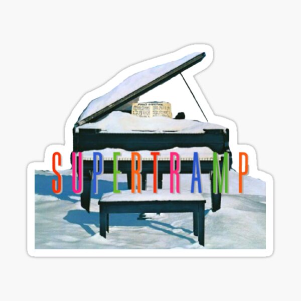 "Supertramp Art" Sticker for Sale by gimlitiki | Redbubble
