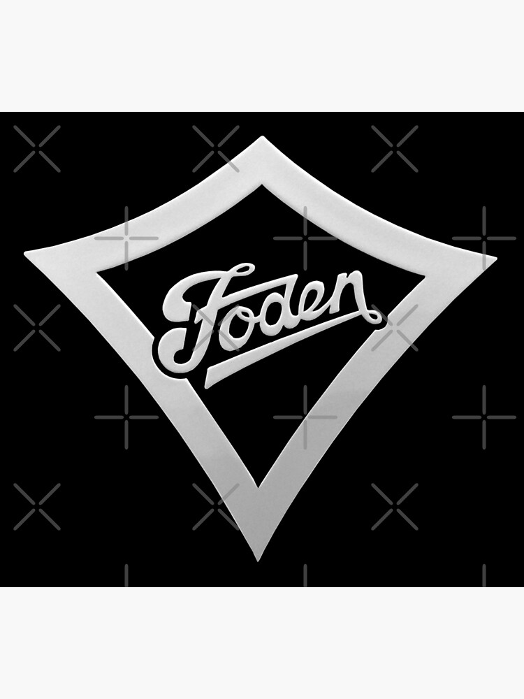 "Vintage Foden truck logo" Poster for Sale by soitwouldseem | Redbubble