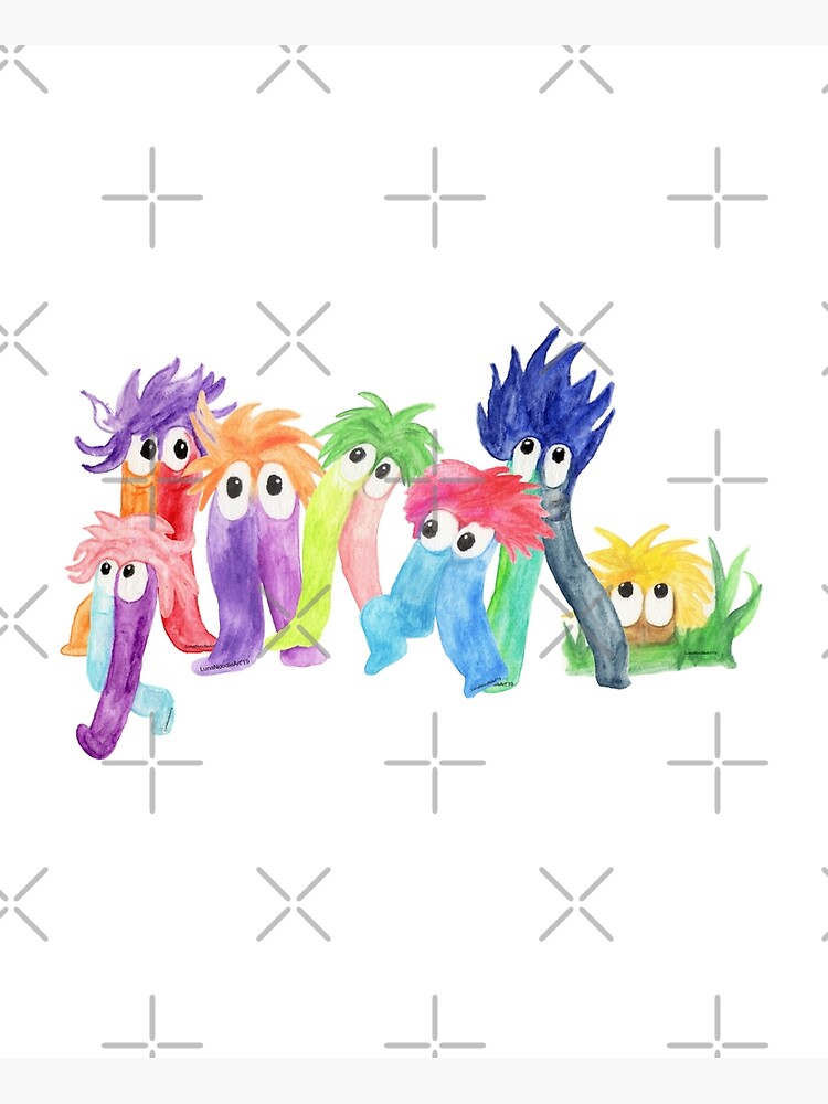 "Don't Step on the Mome Raths!" Art Print by LunaNoodleArt | Redbubble