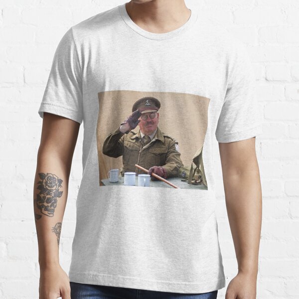 ""You Stupid Boy" (Captain Mannering - Dads Army)" T-shirt for Sale by ...
