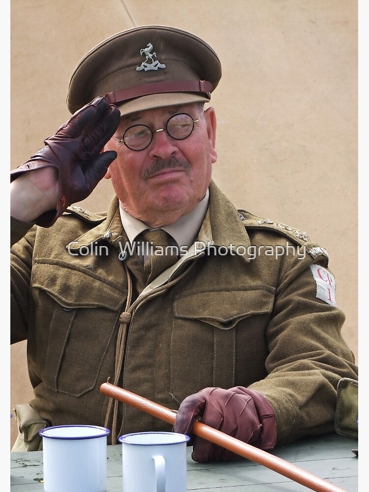 ""You Stupid Boy" (Captain Mannering - Dads Army)" Spiral Notebook for ...