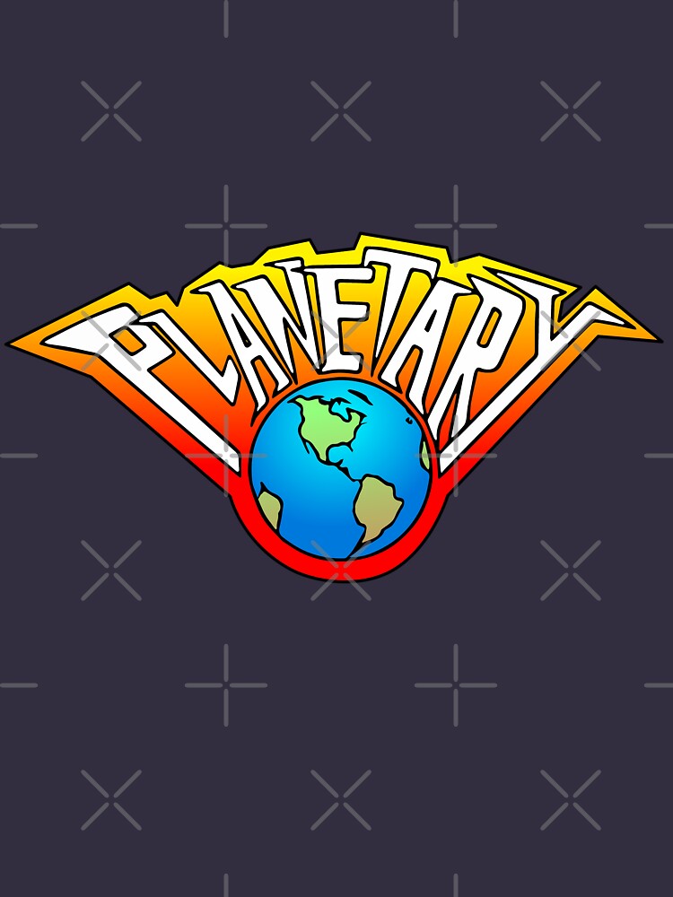 "planetary logo" T-shirt for Sale by Thud71 | Redbubble | comic t ...