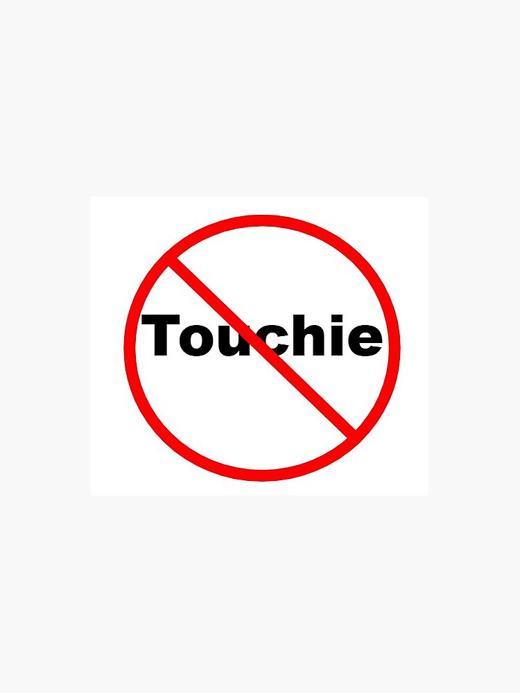 "Emperor's New Groove No Touchie" Sticker by Clairely99 | Redbubble