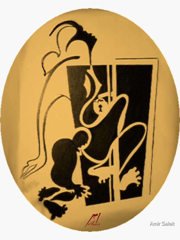 "Begging" Sticker by Homir2 | Redbubble