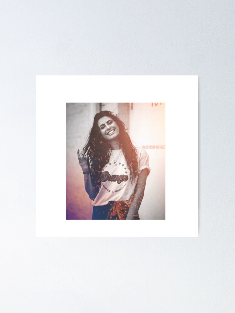 "Lauren Cimorelli" Poster by LaurC01 | Redbubble