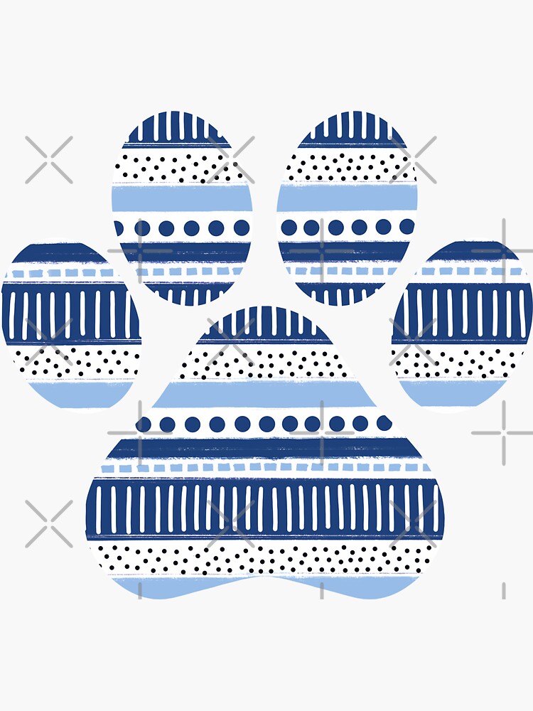 "Happy Valley Paw Print" Sticker for Sale by jamiemaher15 | Redbubble