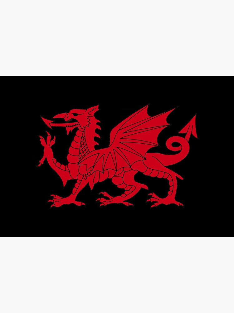 "Red Dragon, Welsh Pride, From Flag Of Wales" Mask for Sale by Vintage ...
