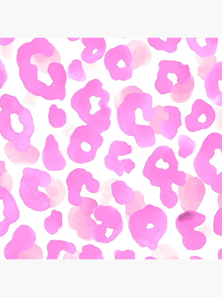 "Light Pink Cheetah Print" Sticker for Sale by elizabethcarden | Redbubble