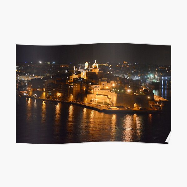 "Senglea from the Grand Harbor, Malta" Poster by IgorPozdnyakov | Redbubble