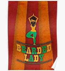 Bearded Lady Posters | Redbubble