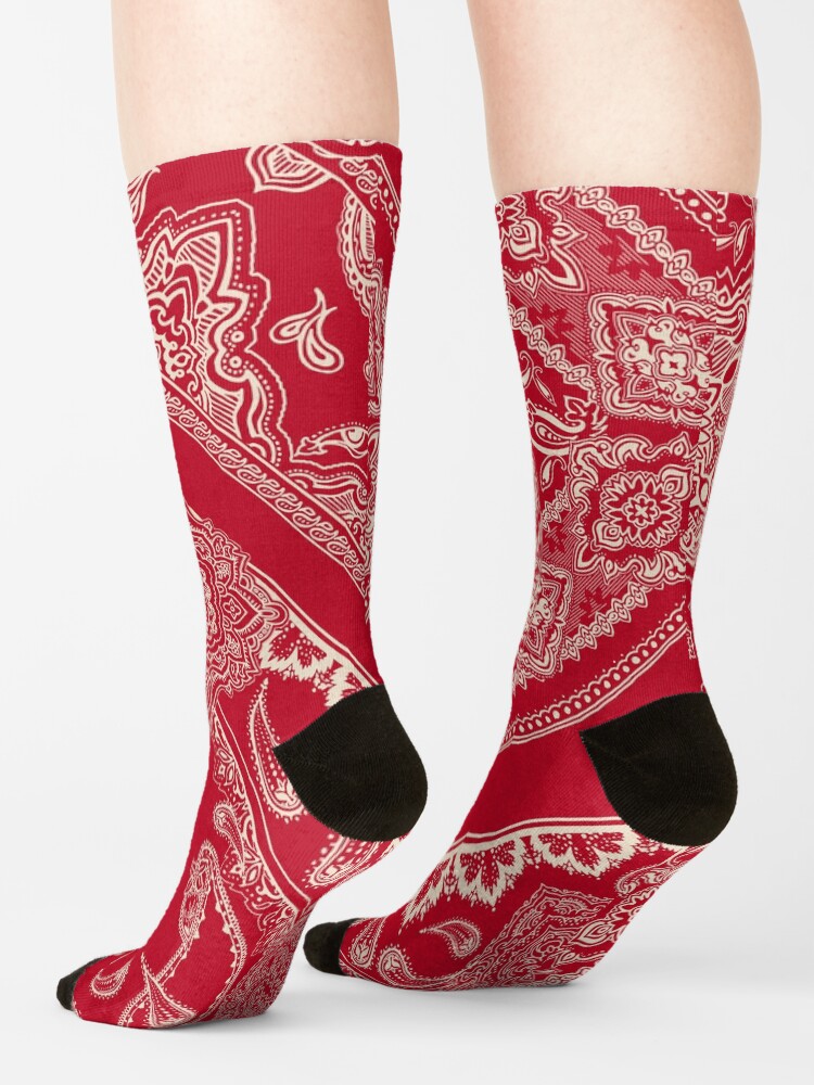 "Ghost Bandana" Socks for Sale by bccreativity | Redbubble