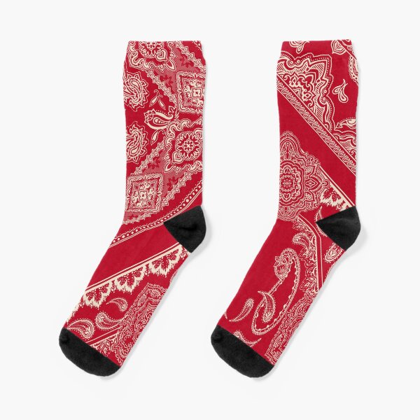 "Ghost Bandana" Socks for Sale by bccreativity | Redbubble