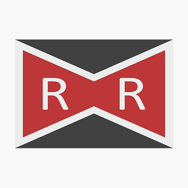 "Red Ribbon Army Logo" Fotodruck von JiuJiuArts | Redbubble