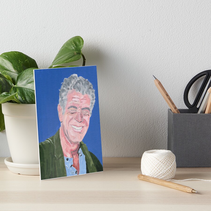 "Anthony is Smiling" Art Board Print by a-purplerose | Redbubble