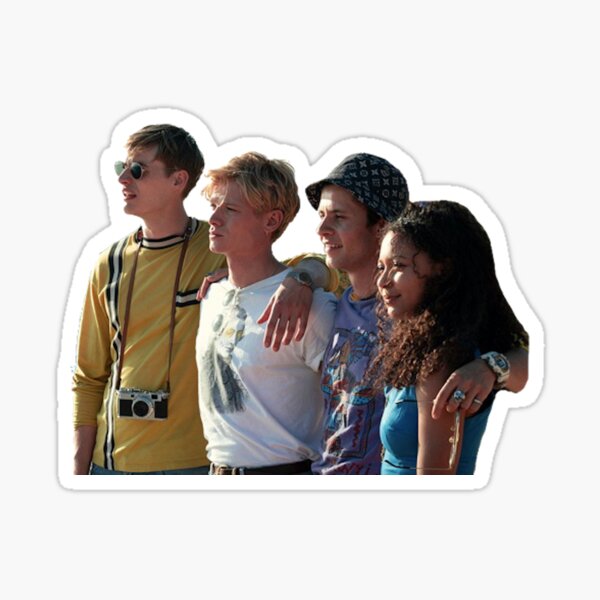 "white lines netflix show" Sticker for Sale by basakyavuz | Redbubble