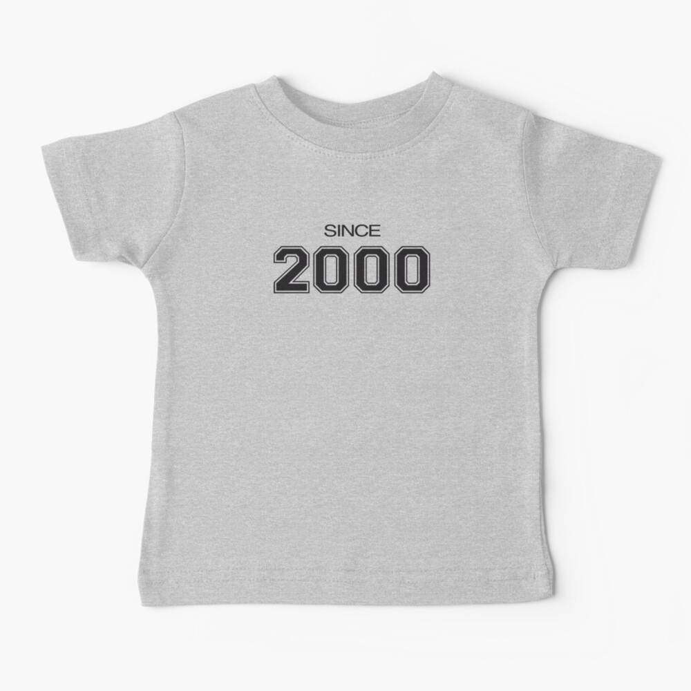 "Since 2000" Sticker for Sale by WAMTEES | Redbubble