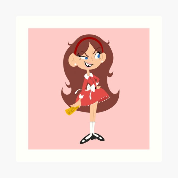 "Veruca Salt - Willy Wonka" Art Print by JaidenMarie | Redbubble