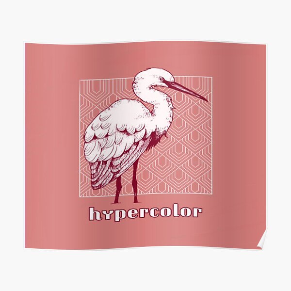 "hypercolor" Poster for Sale by bounouader | Redbubble