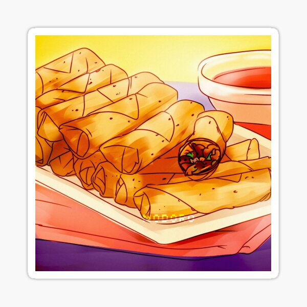 "Lumpia" Sticker by inday | Redbubble