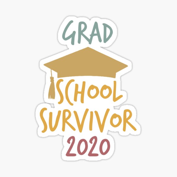 "Grad School Survivor 2020 / Funny Graduation Shirt / MBA School ...