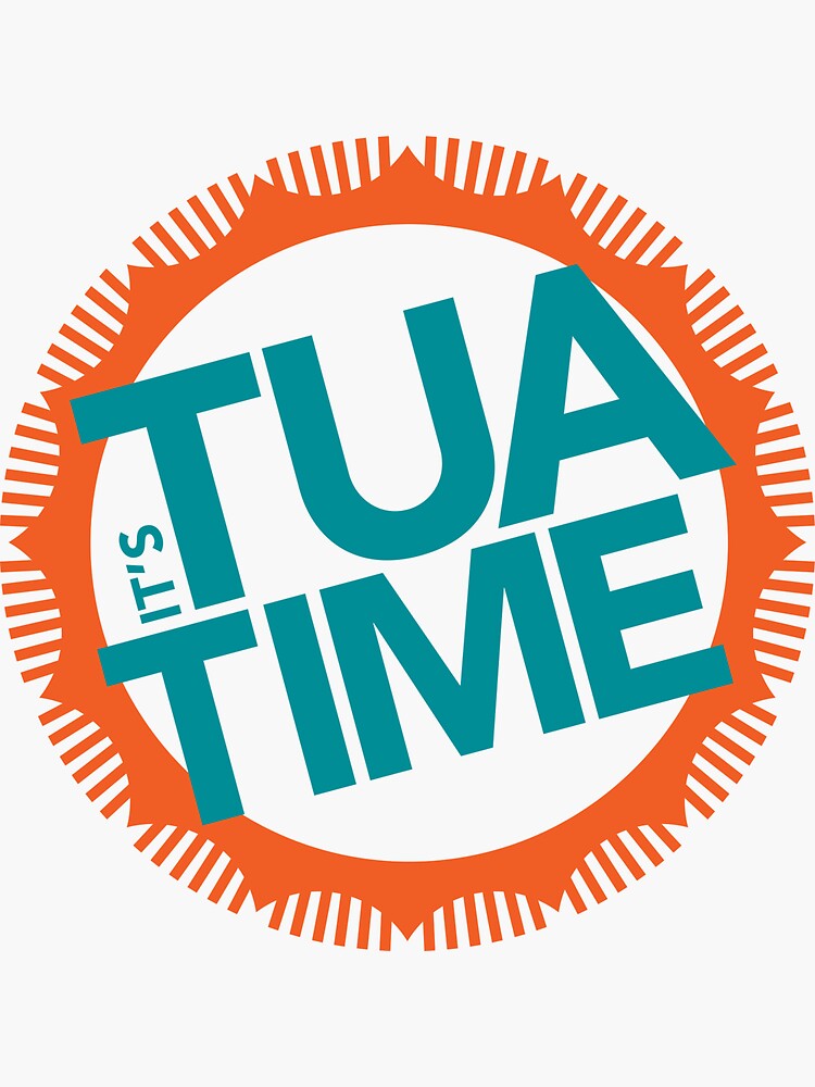 "TUA TIME" Sticker for Sale by landosfolly | Redbubble