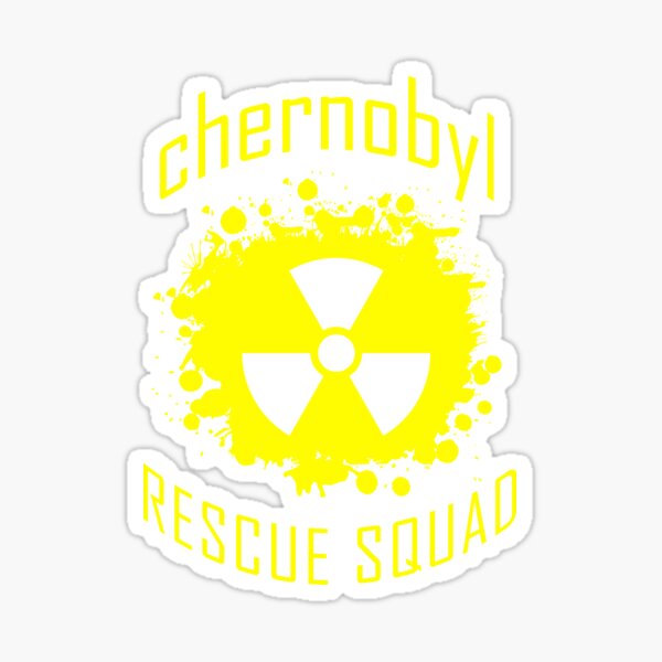 "Chernobyl Rescue Squad" Sticker for Sale by GREAT-PHARAOH | Redbubble