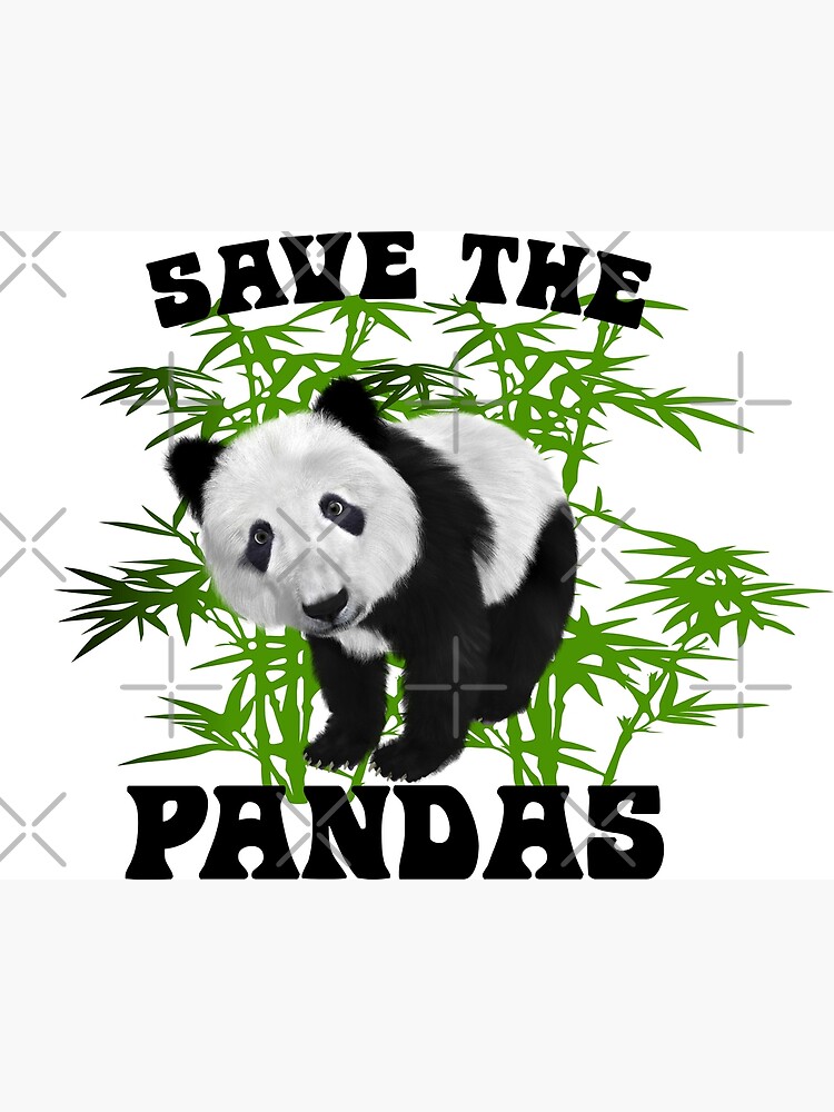 "Save the Pandas" Poster for Sale by isitsupperyet | Redbubble
