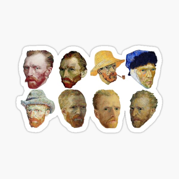 "Van the Man" Sticker for Sale by Palfiec | Redbubble