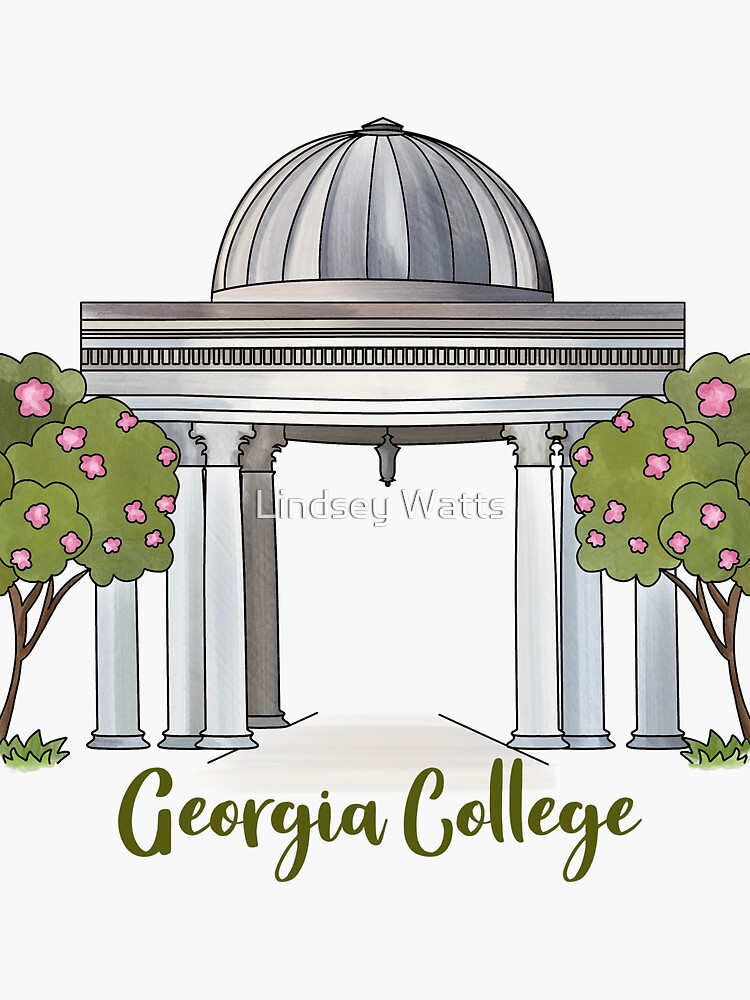 "Georgia College and State University Pergola" Sticker for Sale by ...