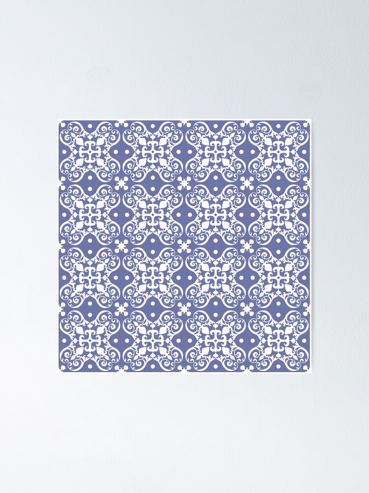 "Cute Tile Vector Background Pattern Seamless" Poster for Sale by ...