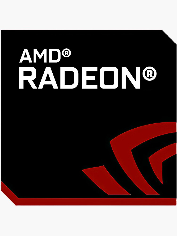 "Radeon Graphics" Sticker for Sale by Nevmo | Redbubble