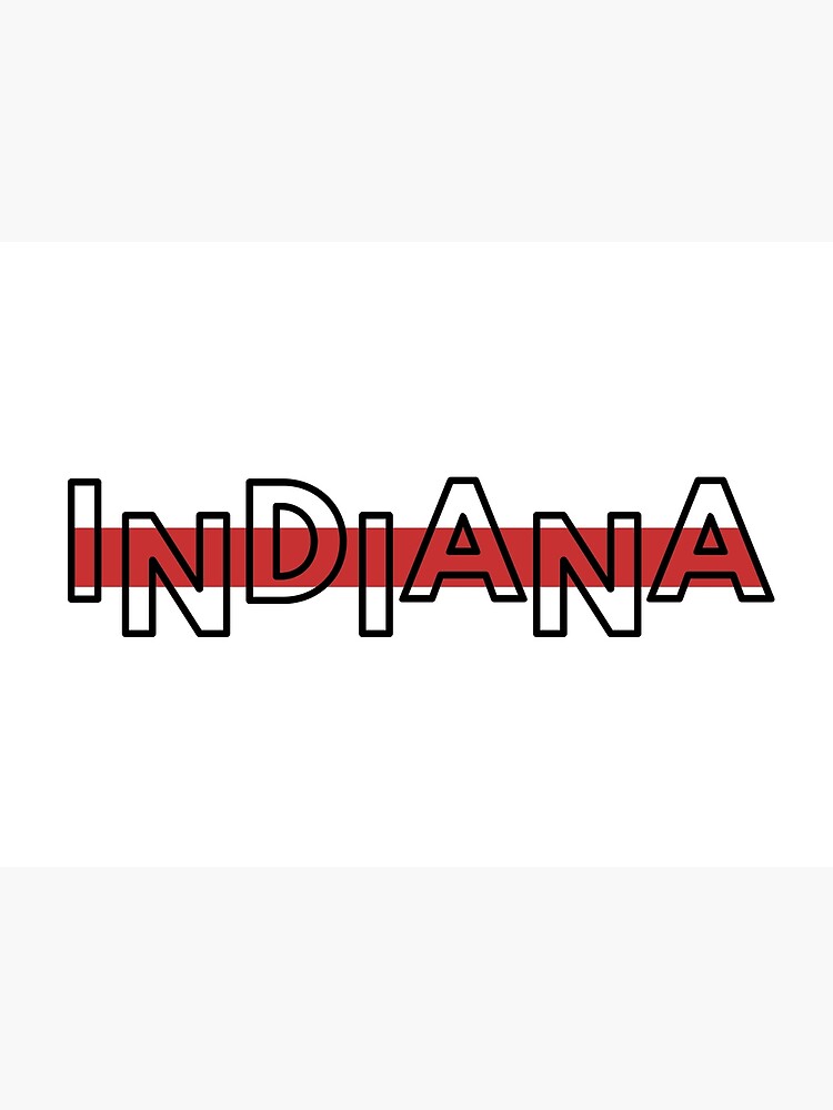 "Indiana Logo" Art Print for Sale by kscofresco | Redbubble
